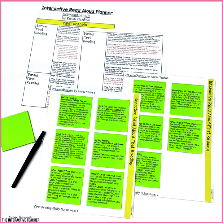 Interactive Read Aloud: Chrysanthemum - Paige Bessick - The Interactive ...