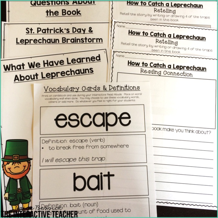 St. Patrick's Day Read Alouds & Leprechaun Trap STEM Challenge - Paige ...