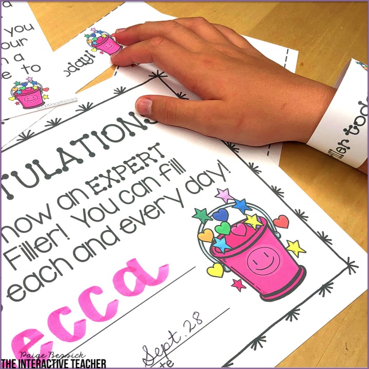 Creating a Bucket Filling Classroom - Paige Bessick - The Interactive ...