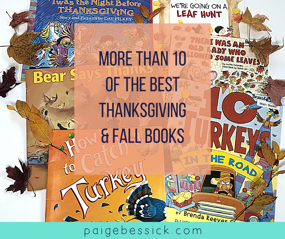 More than 10 of the Best Thanksgiving & Fall Books - Paige Bessick ...