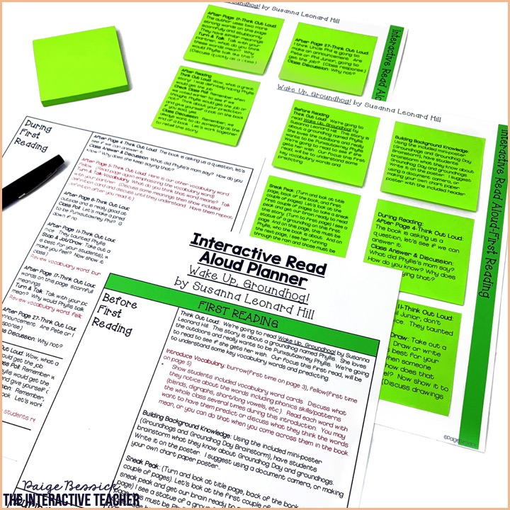 Groundhog Day Read Alouds, Lesson Plans, & Activities - Paige Bessick ...